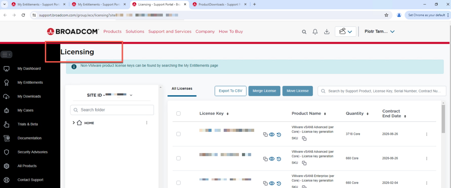 How to Download Software and Licenses from the New Broadcom Support Portal! – Angry Admin